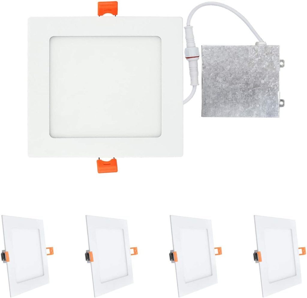 ETL 6 inch Square LED panel light